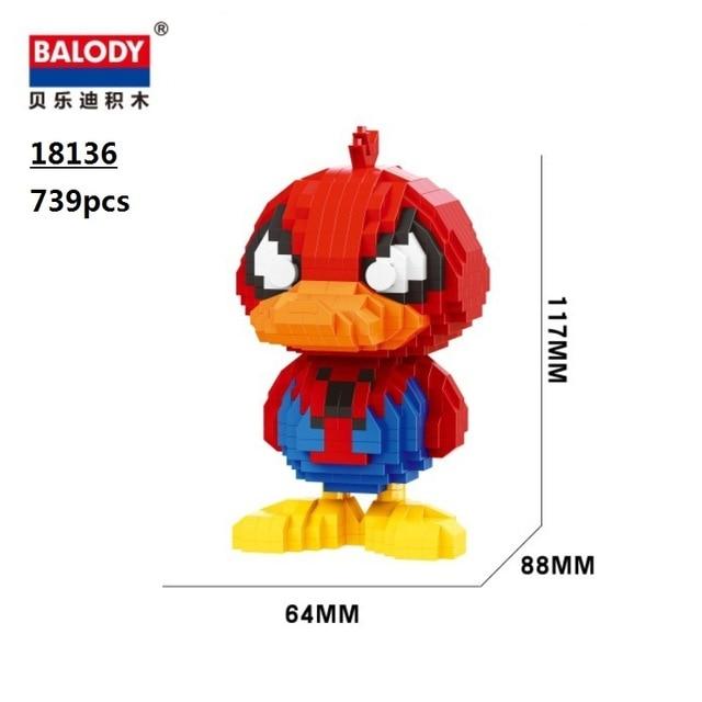 Balody Cartoon Hero Duck | LOZ™ MINI BLOCKS