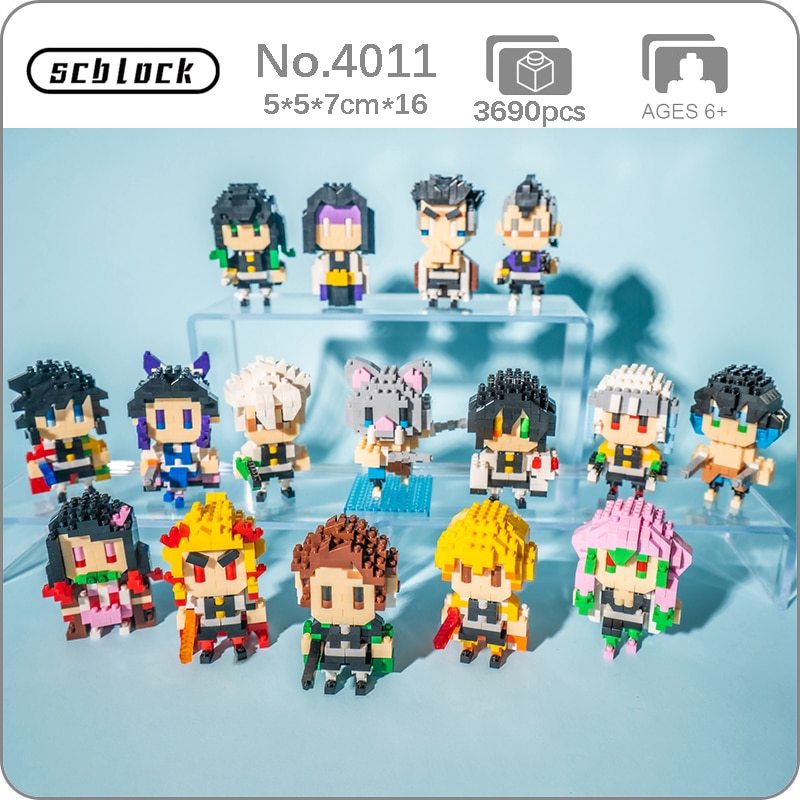 SC 4011 Demon Slayer Warrior Ninja Monster | LOZ™ MINI BLOCKS