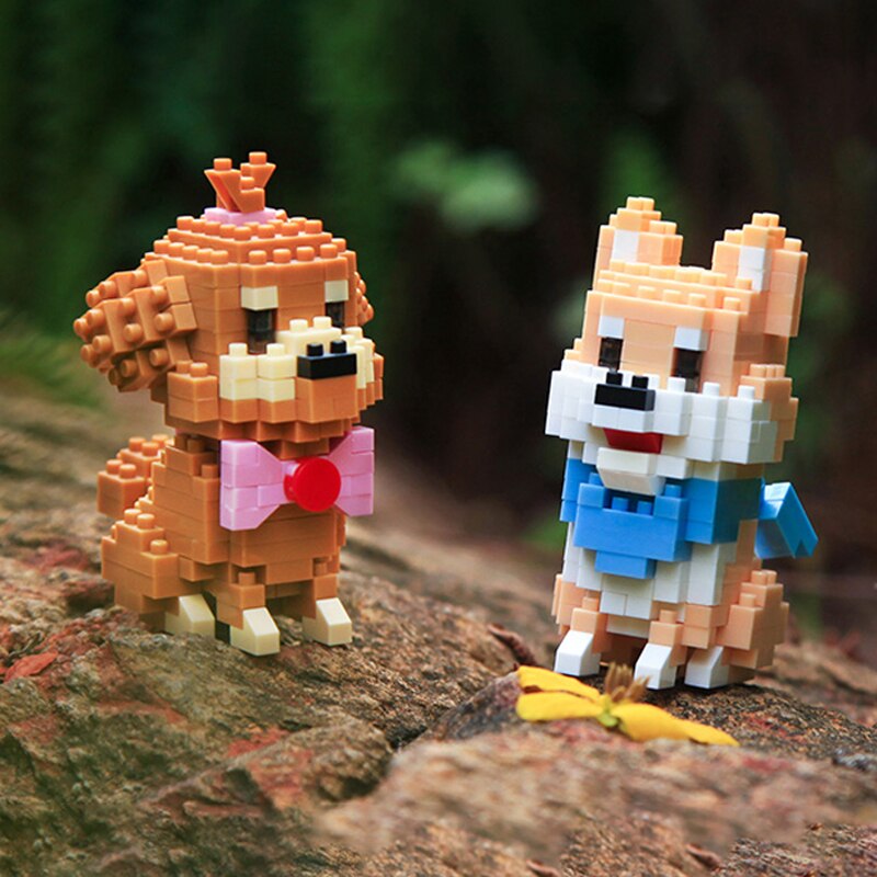 Balody 18248 8 Types of Dog | LOZ™ MINI BLOCKS