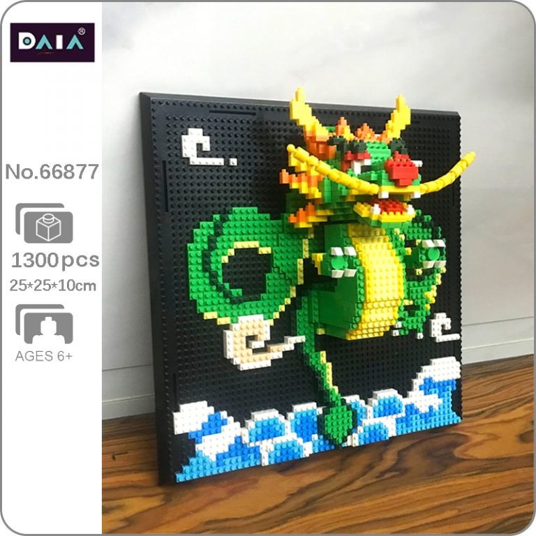 DAIA Loong Dragon Wall Painting Collections 2024 | LOZ™ MINI BLOCKS
