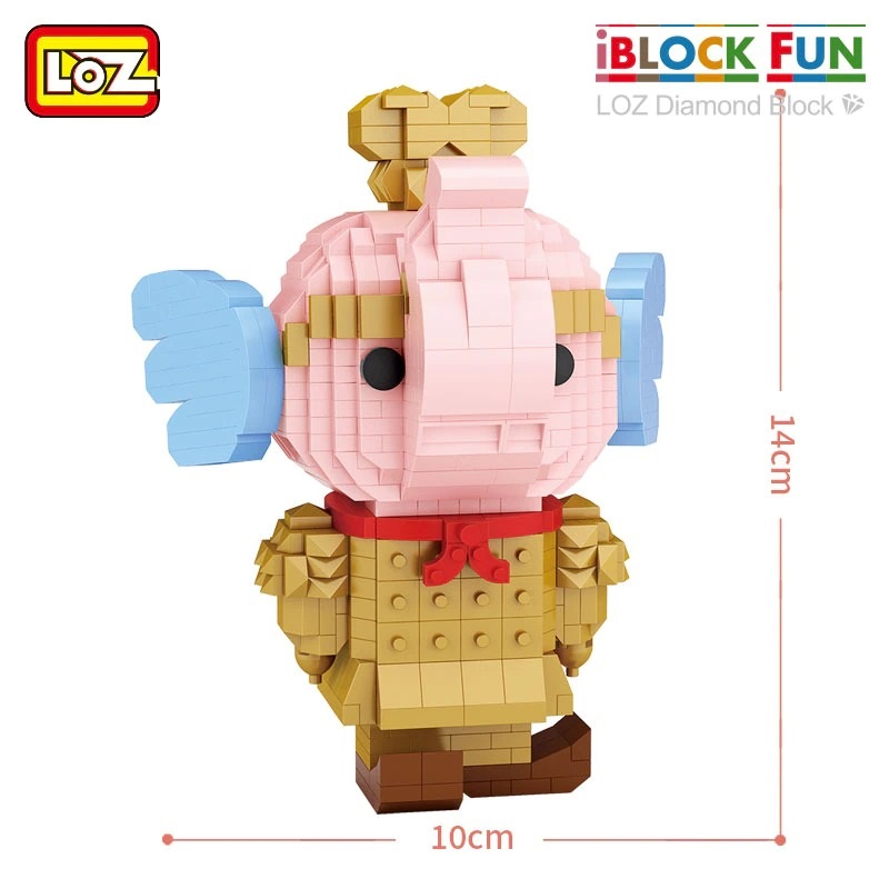 LOZ 9264 Elephant Soldier | LOZ™ MINI BLOCKS