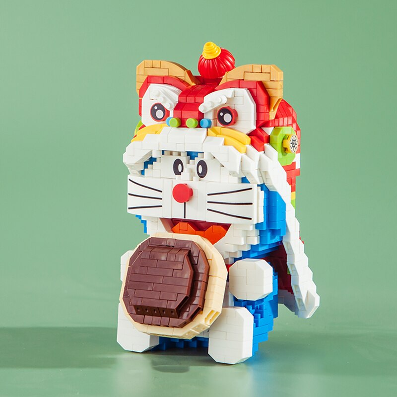 LP 210532 Doraemon Lion Dance | LOZ™ MINI BLOCKS
