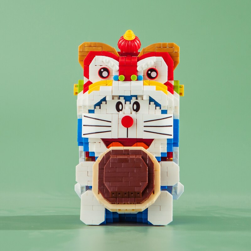 LP 210532 Doraemon Lion Dance | LOZ™ MINI BLOCKS