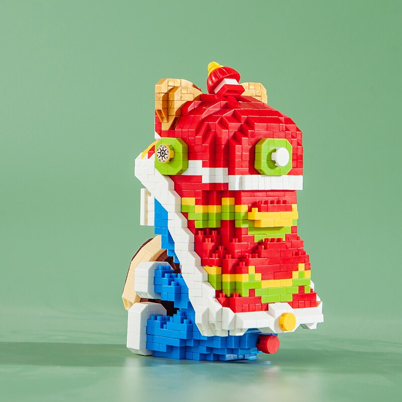 LP 210532 Doraemon Lion Dance | LOZ™ MINI BLOCKS