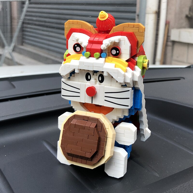 LP 210532 Doraemon Lion Dance | LOZ™ MINI BLOCKS